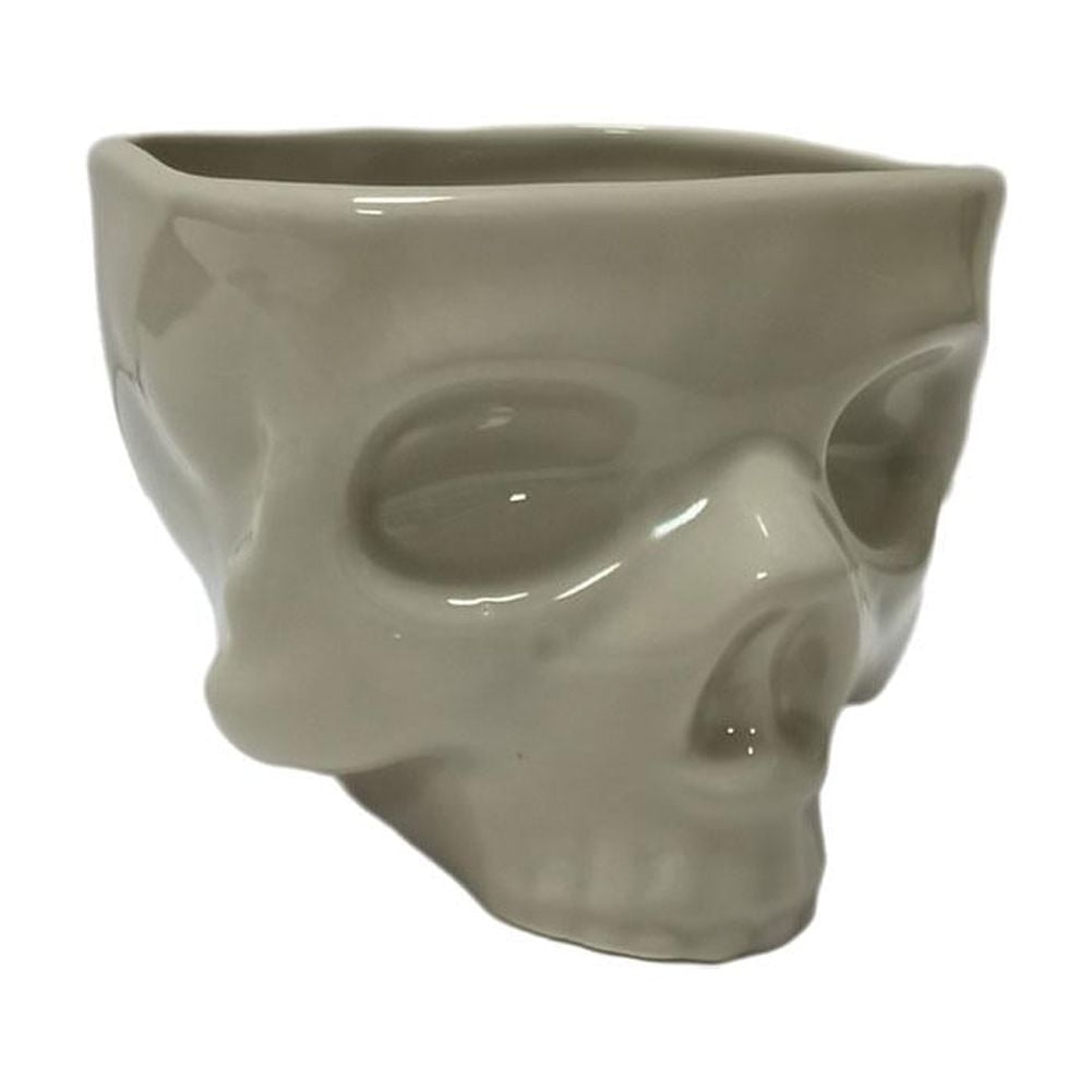LZYWOD Retro Porcelain Skull Pasta Bowl - Gothic Halloween Tableware ...