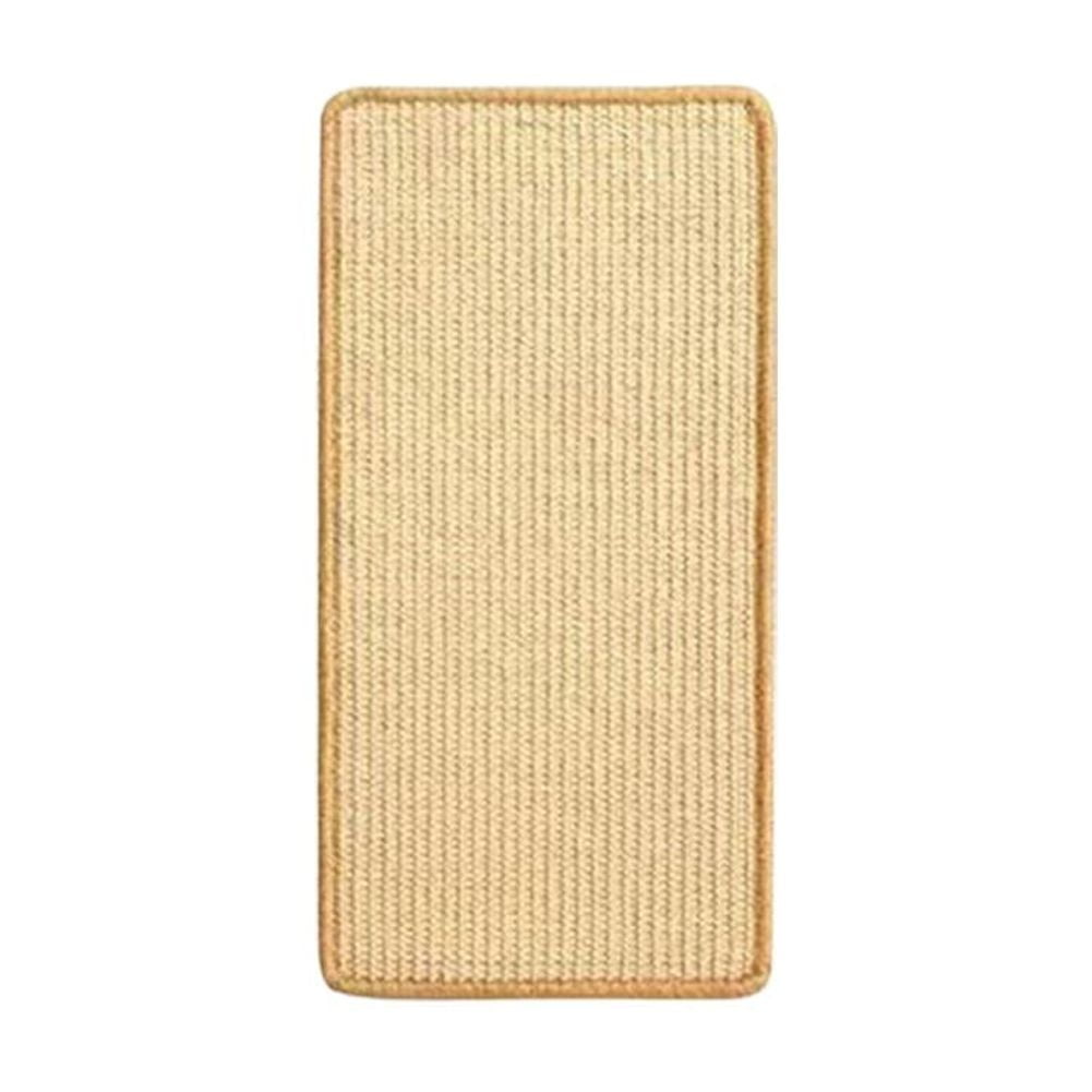 LZYWOD Scratcher Mat Wall Mounted, Carpet Scratching Mat Sisal, Natural ...