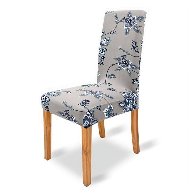 LZYoehin Stretch Printed Chair Cover Mid Back Living Room Dining Room ...