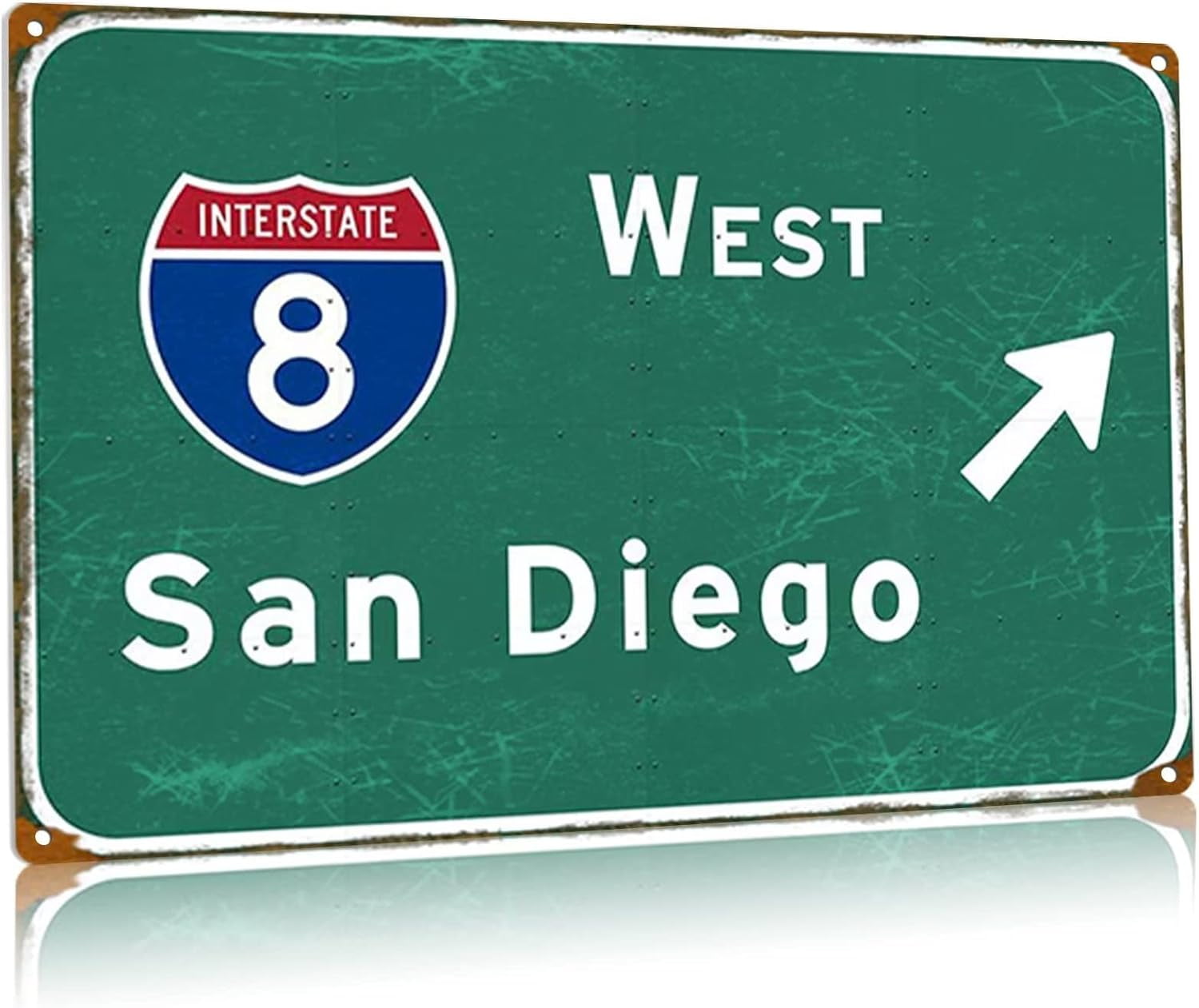 La Airport Road Metal Signs Santa Monica Interstate 405 Highway Sign ...