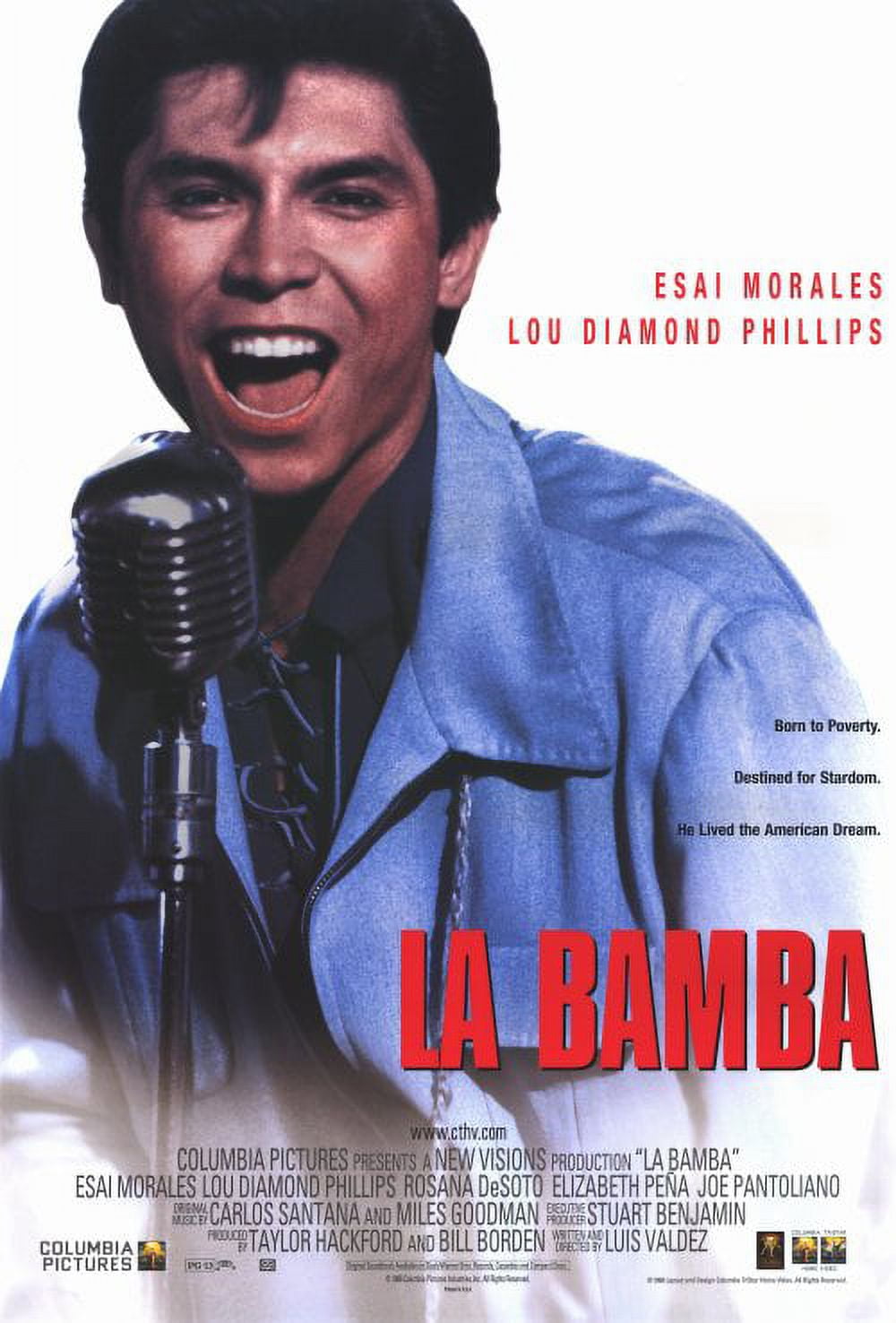 La Bamba (1987) 11x17 Movie Poster - Walmart.com