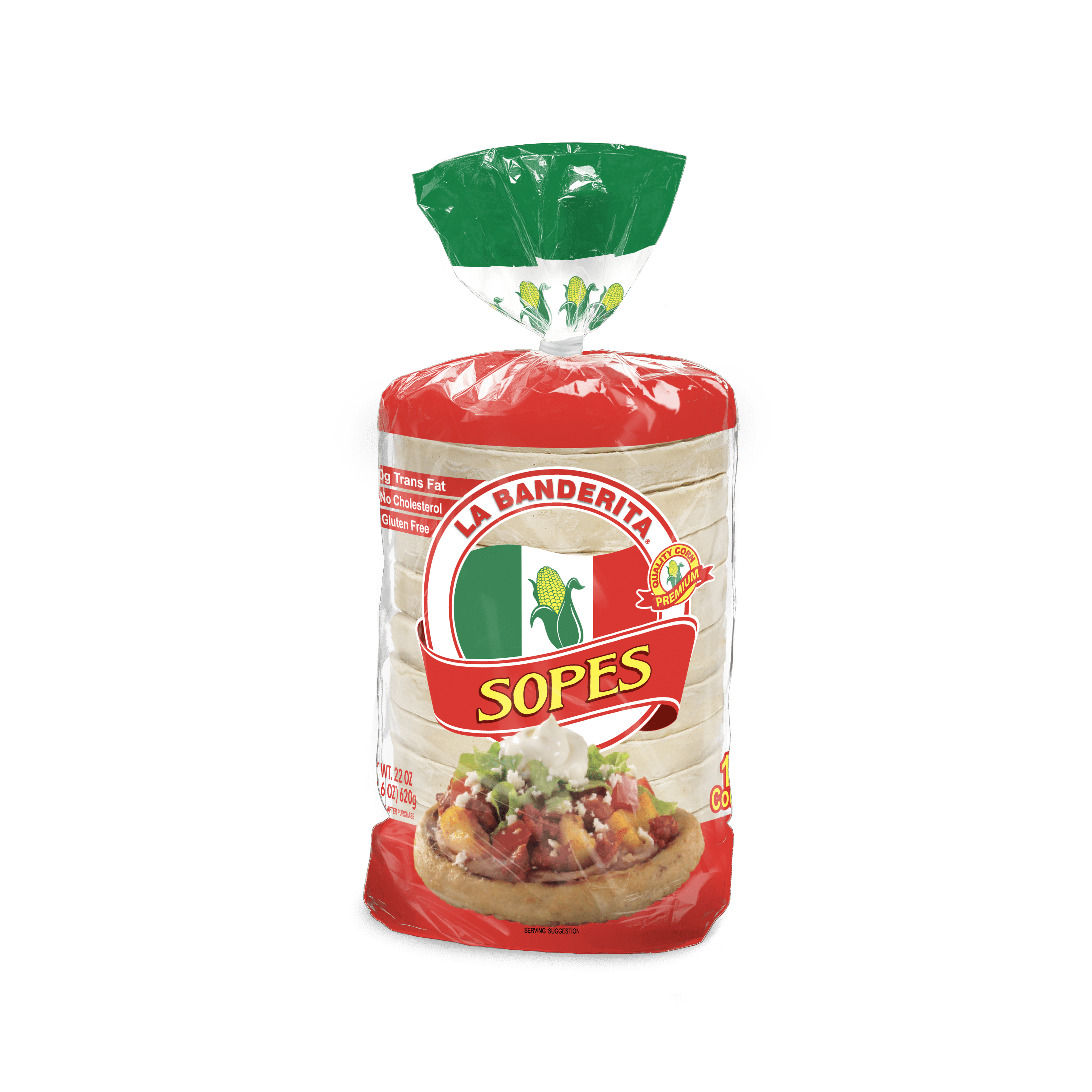 La Banderita Sopes, 22 oz, 12 Count - Walmart.com