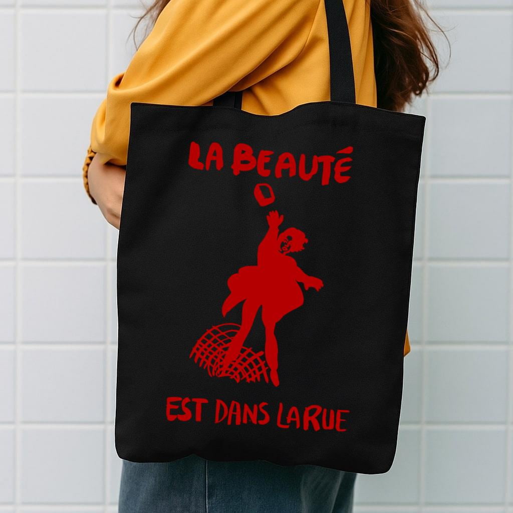 La Beaut® est dans la rue T-Bag - Iconic French Protest Slogan - 1968 ...