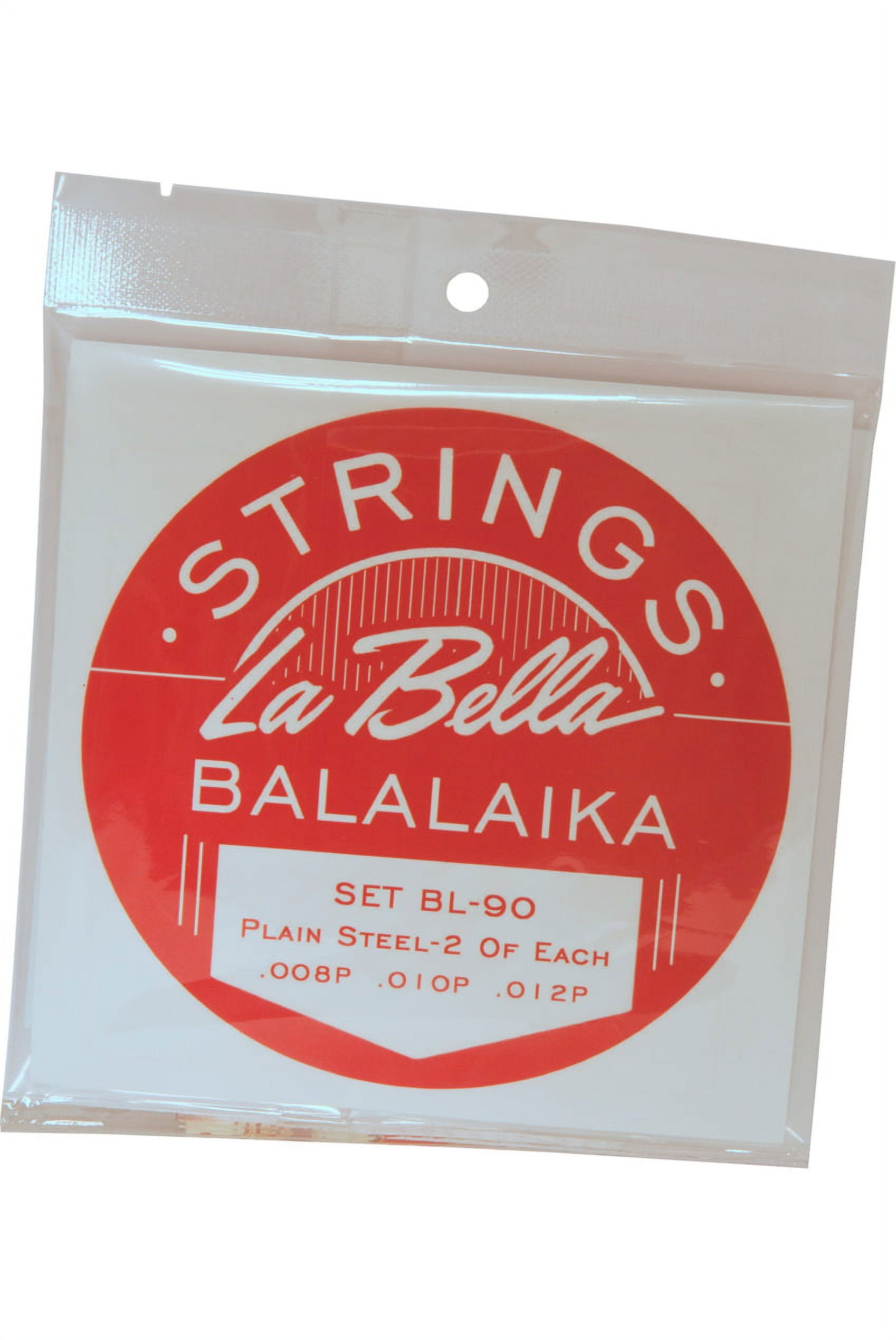 La Bella Balalaika Steel 6-String Set - Loop End - Walmart.com