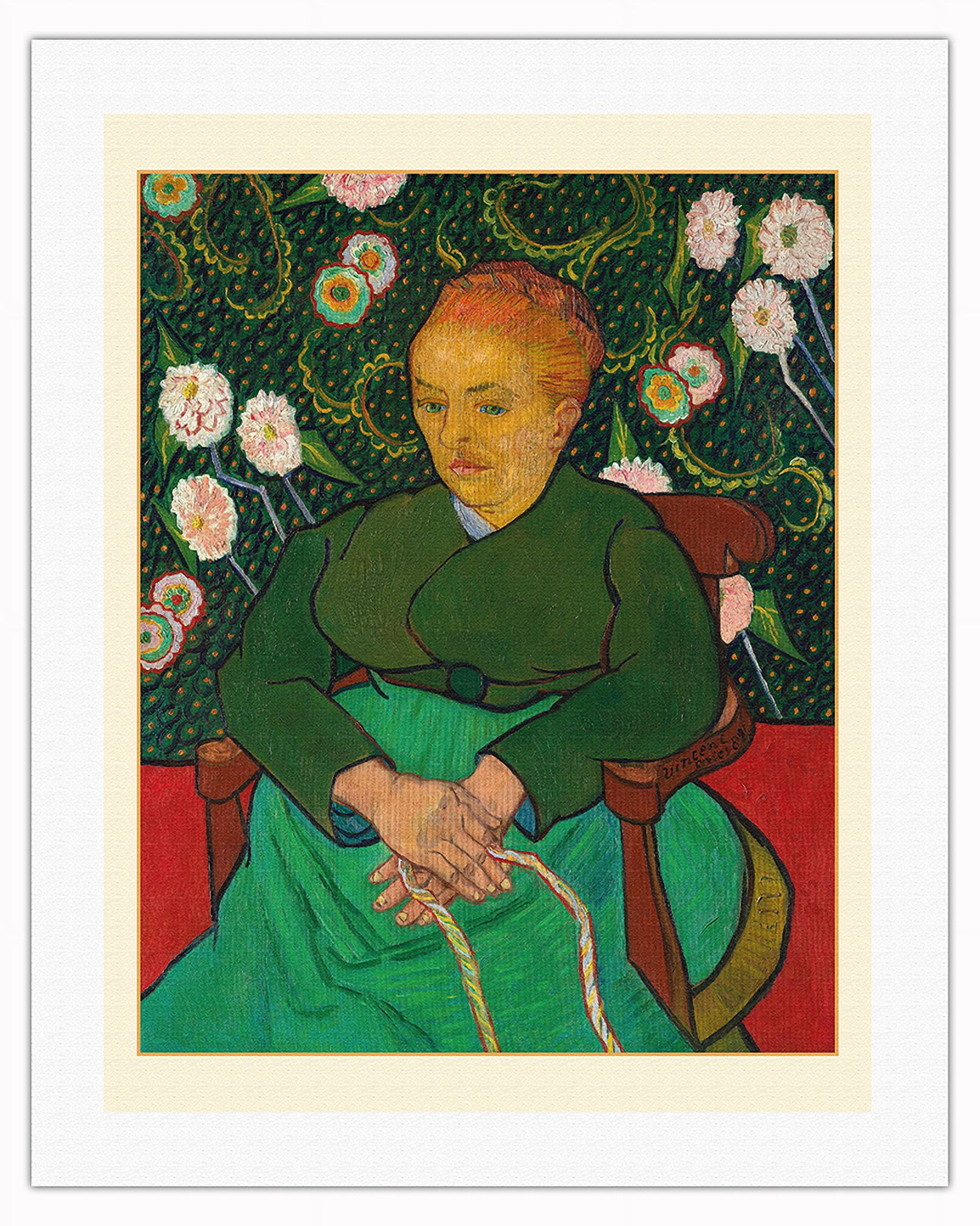 La Berceuse (Woman Rocking a Cradle) - Portrait of Augustine-Alix ...