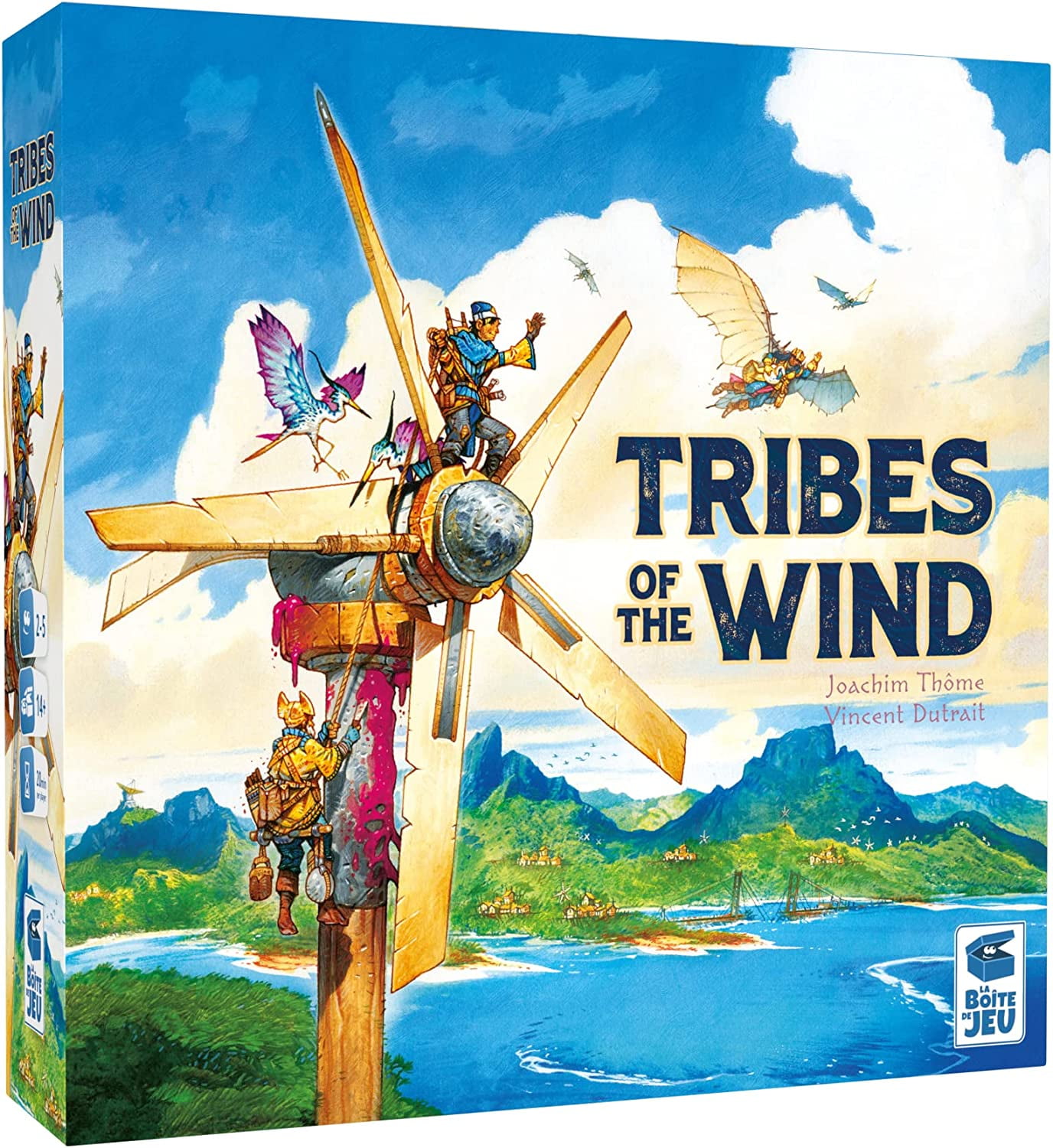 Free Shipping! La Boîte de Jeu: Tribes of The Wind - Board Game ...