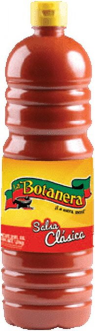 La Botanera Mexican Classico Salsa, Hot Shelf Stable Sauce, 33 oz ...
