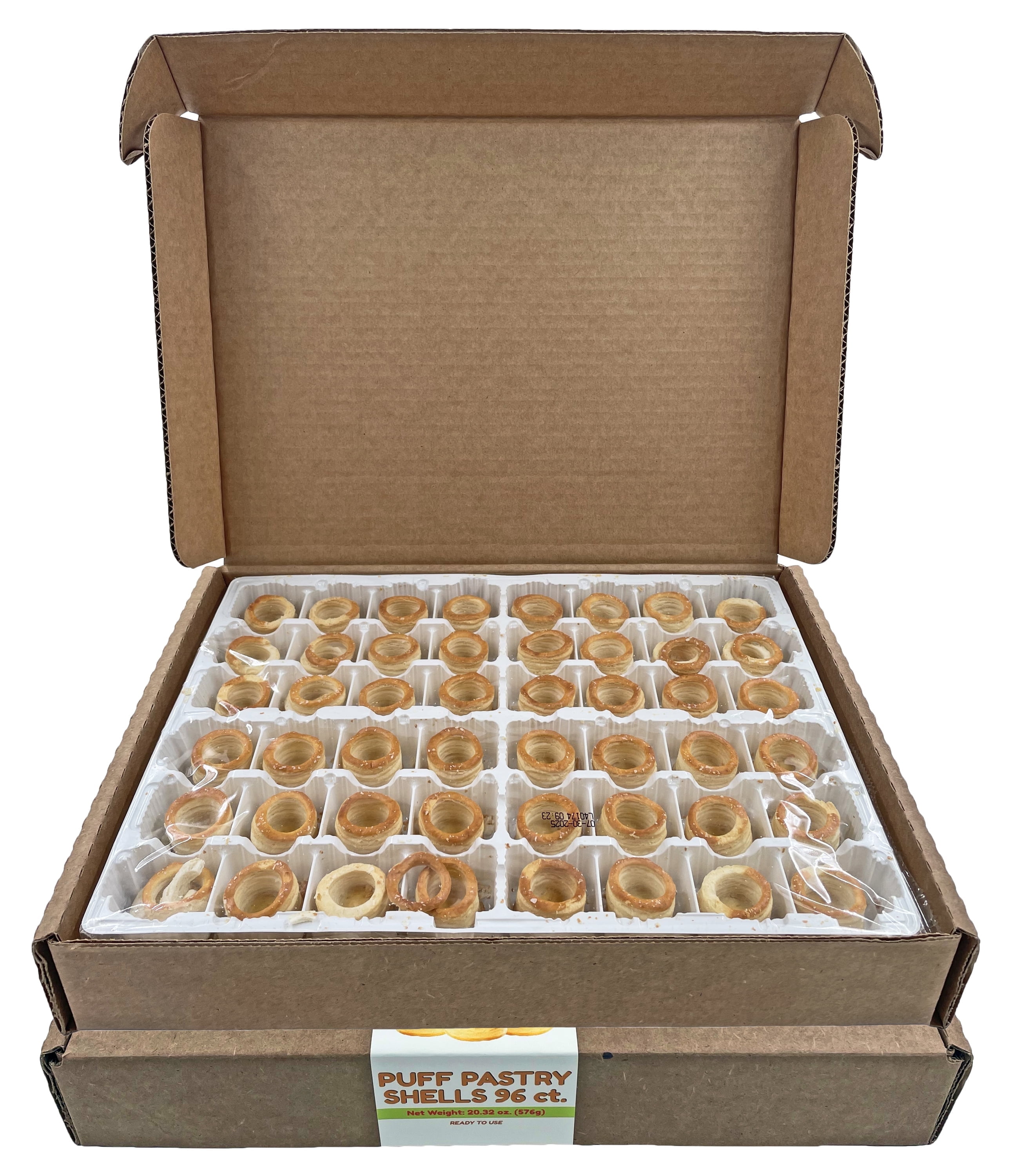 Dasher's Spice & Beans Gourmet Puff Pastry Shells - Ready To Use - 20. ...