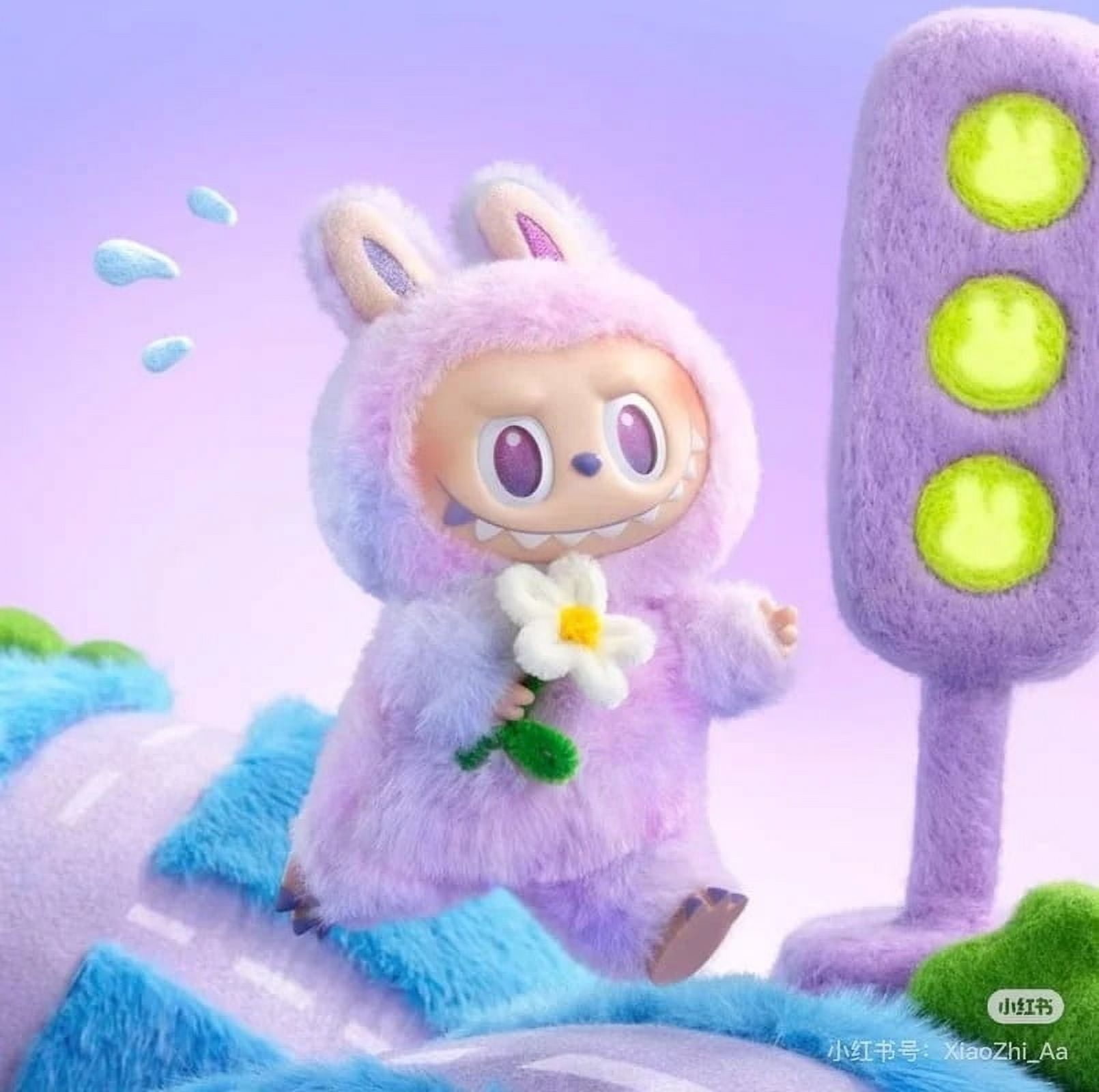 LA..BU-BU Mystery Plush Pendant Toy – Energy Series Stuffed Animal in Surprise Blind Box(Single ...