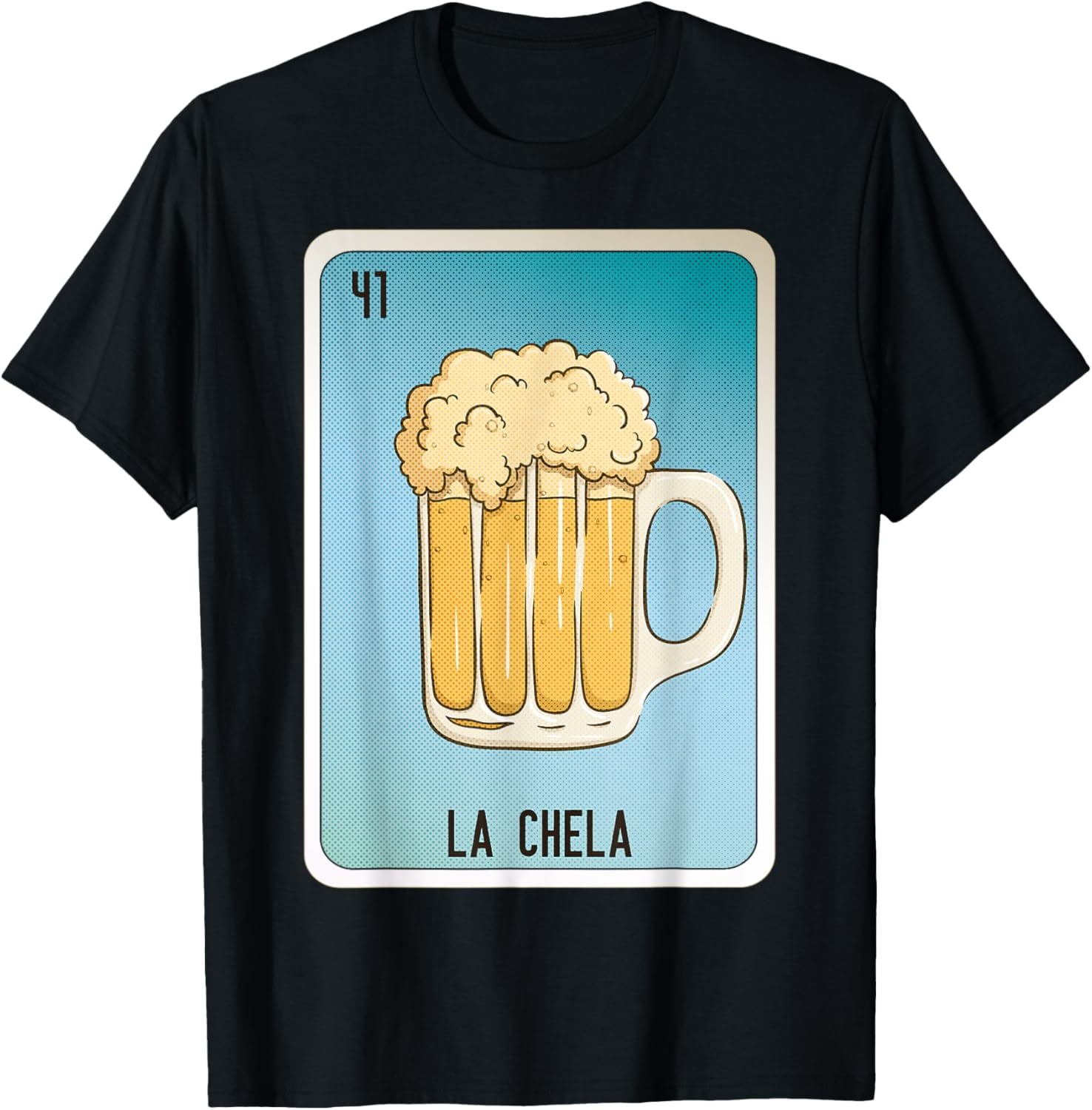 La Chela Mexican Slang Chicano Bingo Cards T-Shirt - Walmart.com