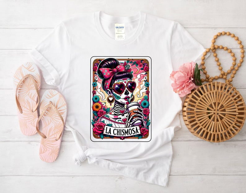 La Chismosa Tarot Card PNG, Funny Mexican Chisme Sublimation , Spanish ...