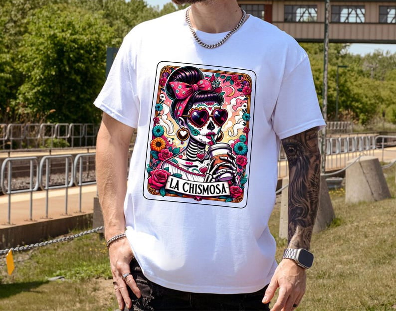 La Chismosa Tarot Card PNG, Funny Mexican Chisme Sublimation , Spanish ...