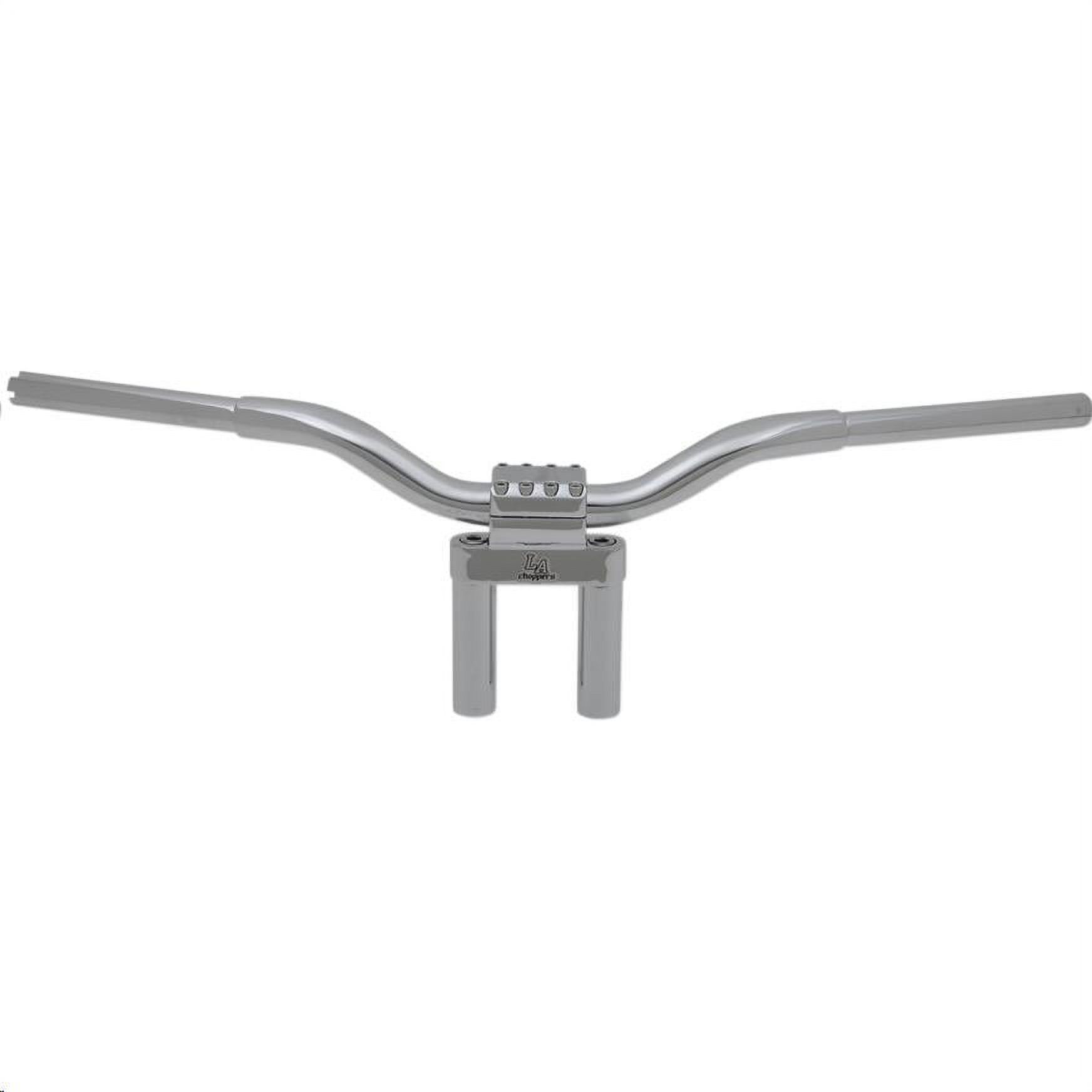 La Choppers LA-7335-04 1-1/4in. Kage Fighter Straight Heights T-Bar ...