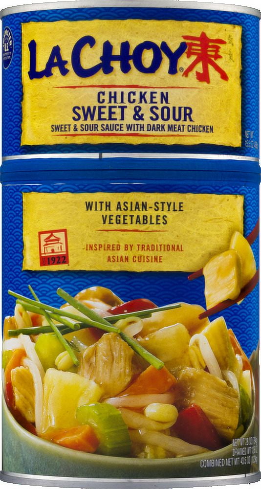 La Choy Sweet & Sour Chicken with Asian-Style Vegetables Dinner (Pack ...