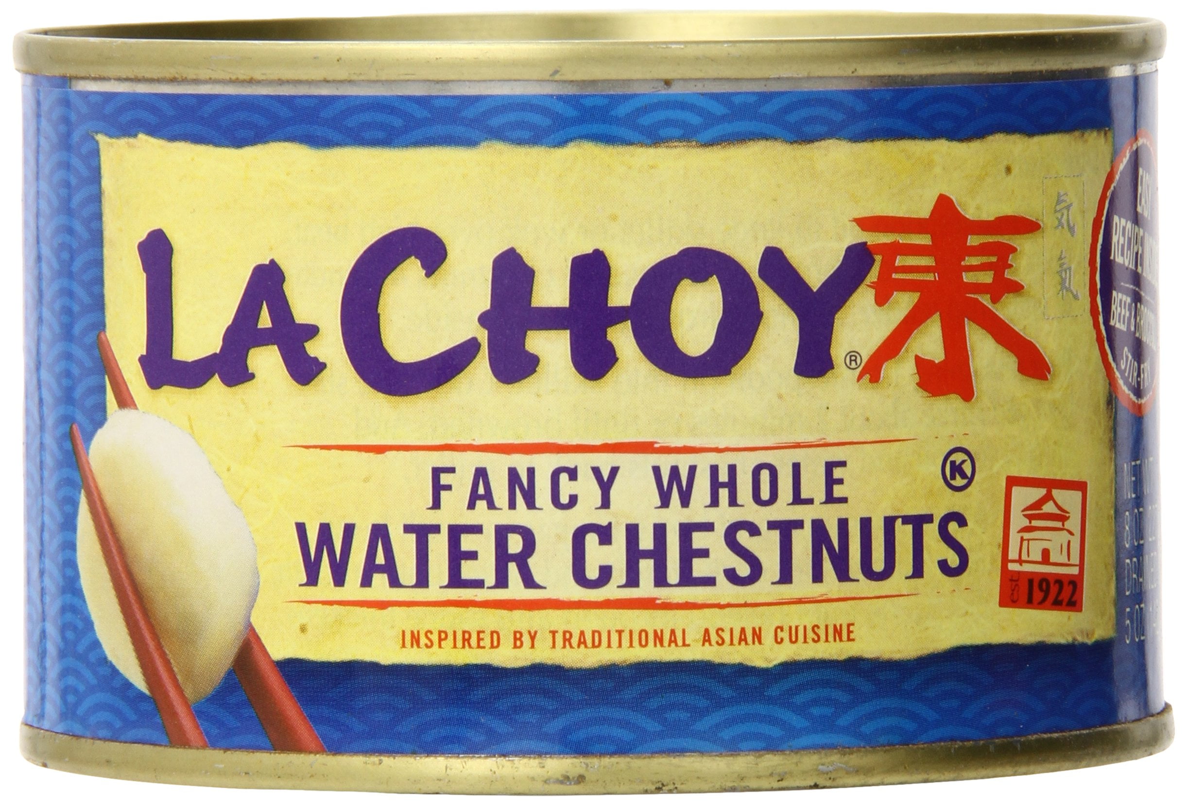 La Choy Water Chestnuts, 8 Ounce KKS1 (Pack of 12) - Walmart.com