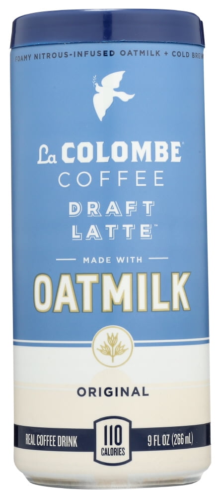 La Colombe Coffee Draft Latte with Oatmilk, 9 fl oz - Walmart.com