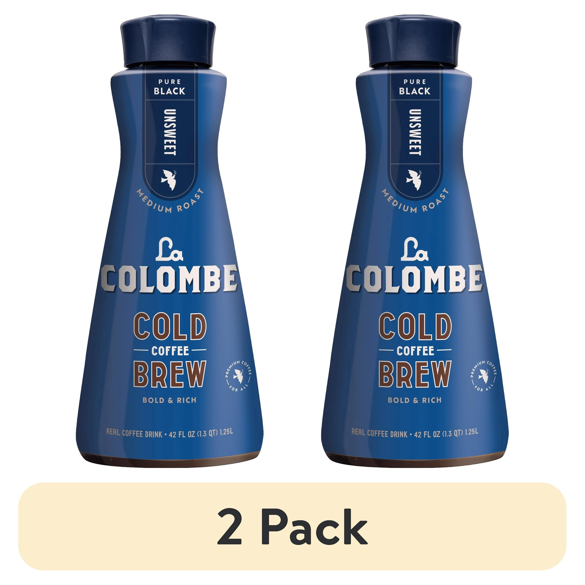 La Colombe Cold Brew Medium Roast Coffee, Multi-Serve Bottle – 42 fl oz ...
