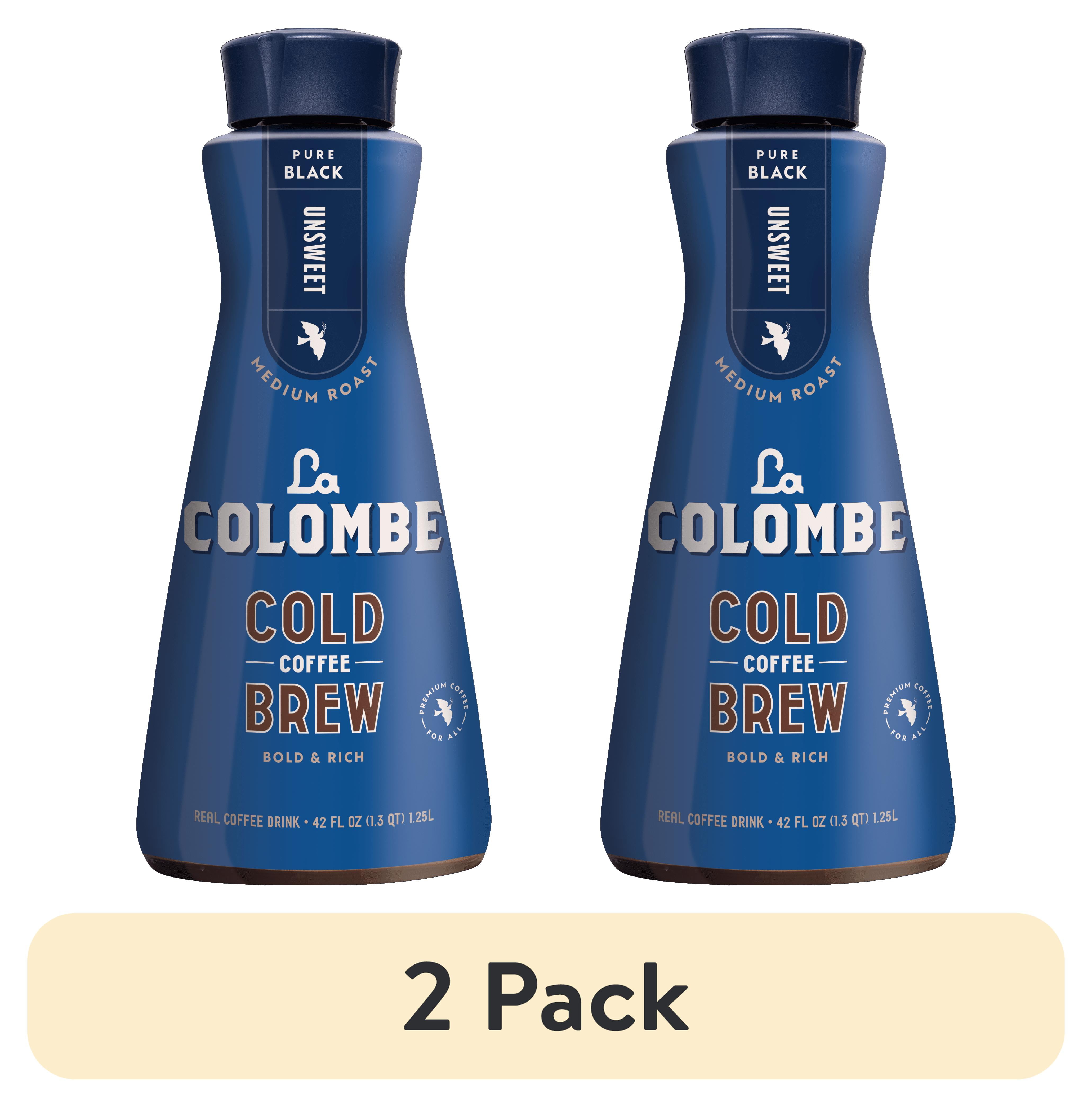 (2 pack) La Colombe Cold Brew Medium Roast Multi-Serve 42 fl oz ...