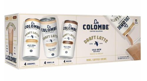 La Colombe Mocha Draft Latte La , Cold Brew, Draft Latte, Vanilla, 4 ...