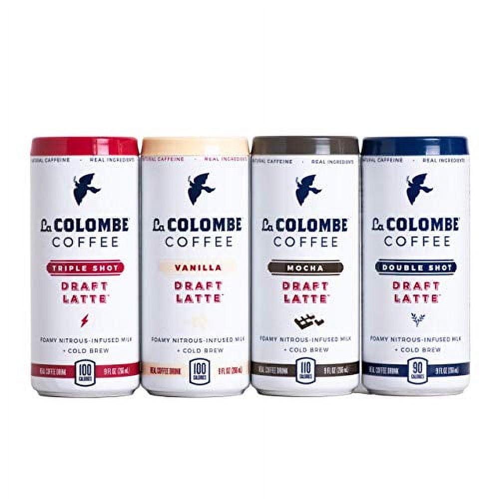 La Colombe Draft Latte Variety Pack - 9 Fluid Ounce, 12 Count - Core ...