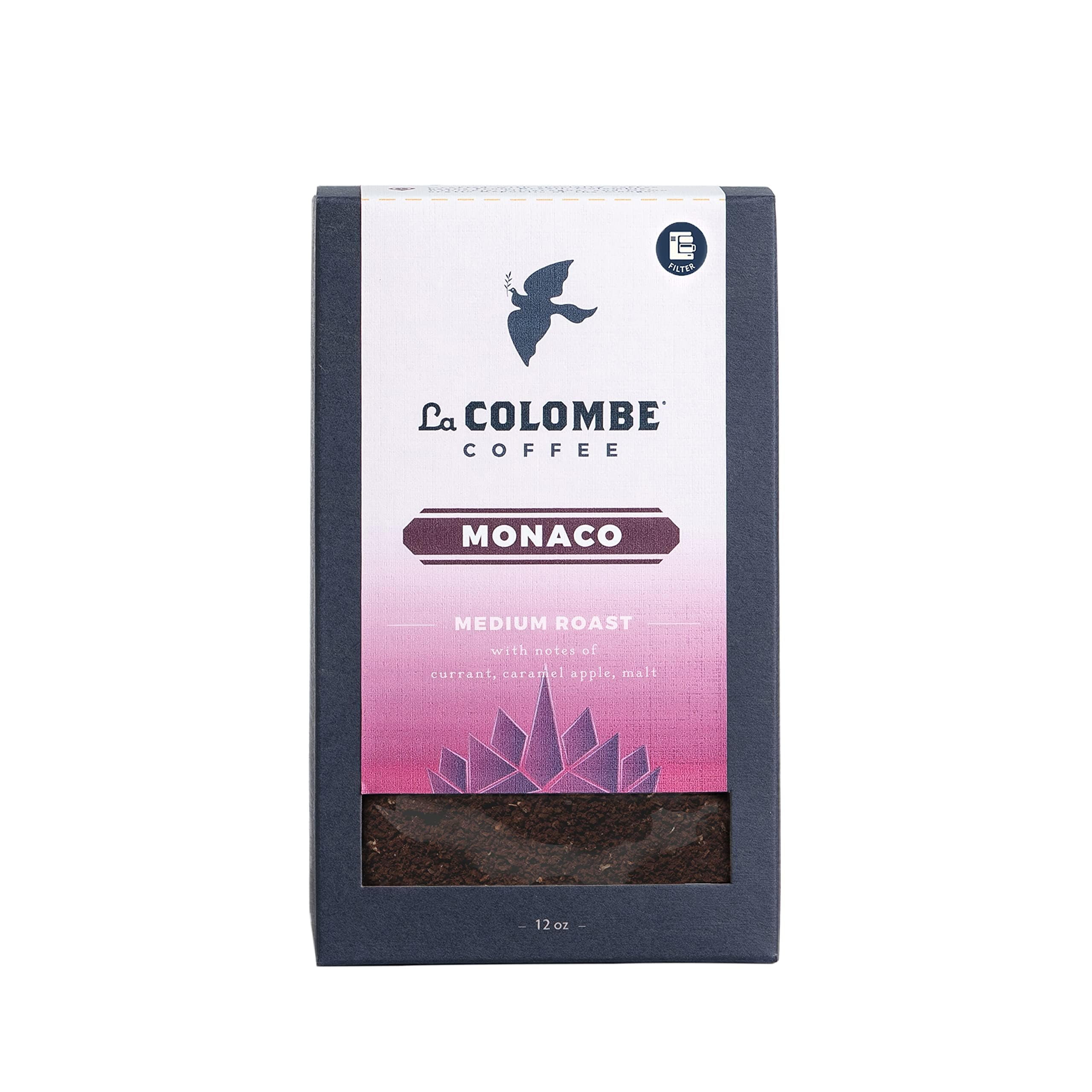 La Colombe Monaco AJH3 Medium Roast Drip Grind Ground Coffee - Notes of ...