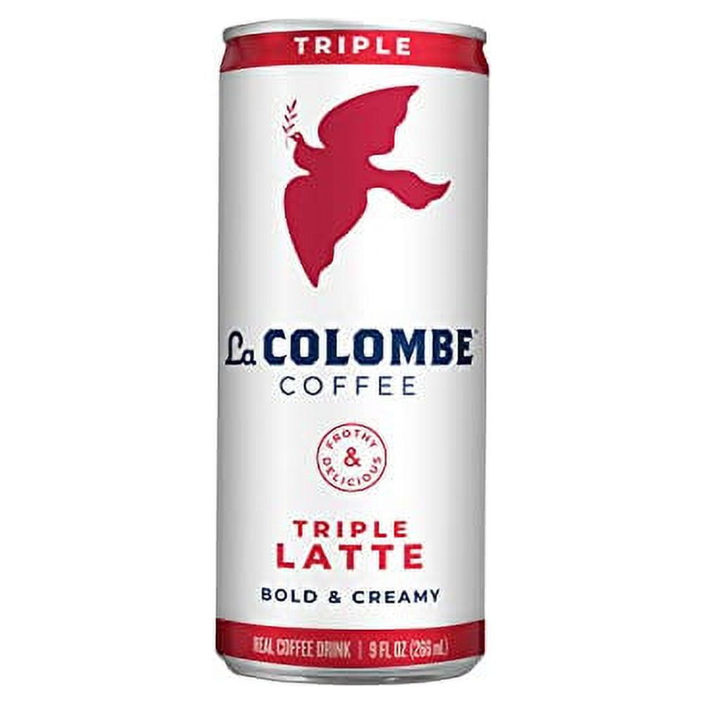 La Colombe Triple Draft Latte, 9 Fl Oz, Pack of 16, 3 Shots of Cold ...