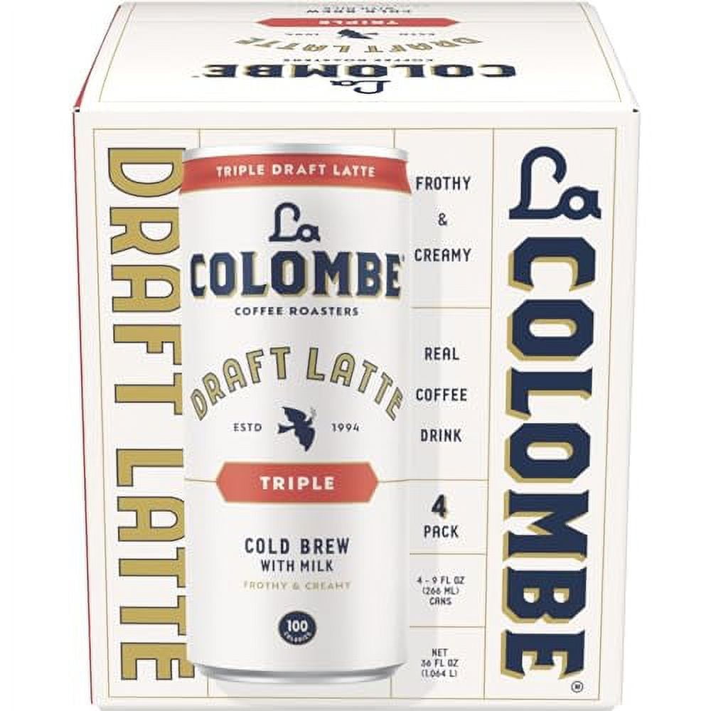 La Colombe Triple Draft Latte - 9 Fluid Ounce, 4 Count - 3 Shots Of ...