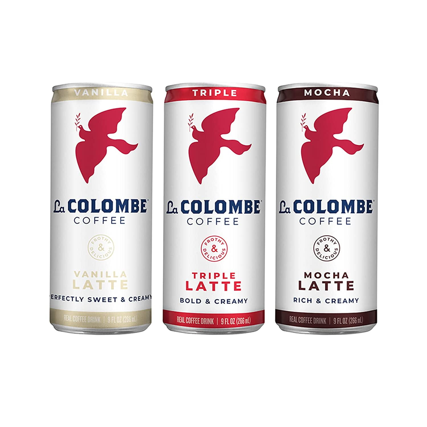 La Colombe Draft Latte Variety Pack - 9 Fl. Oz. 12 Pack, 100% Arabica ...