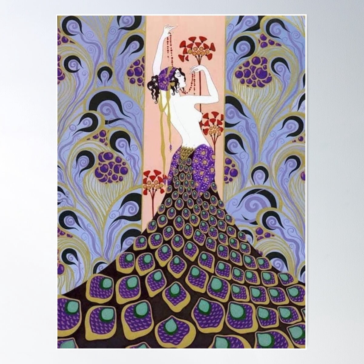 La Contessa - Art Deco Poster Wall Art, Modern Wall Decor For Living ...