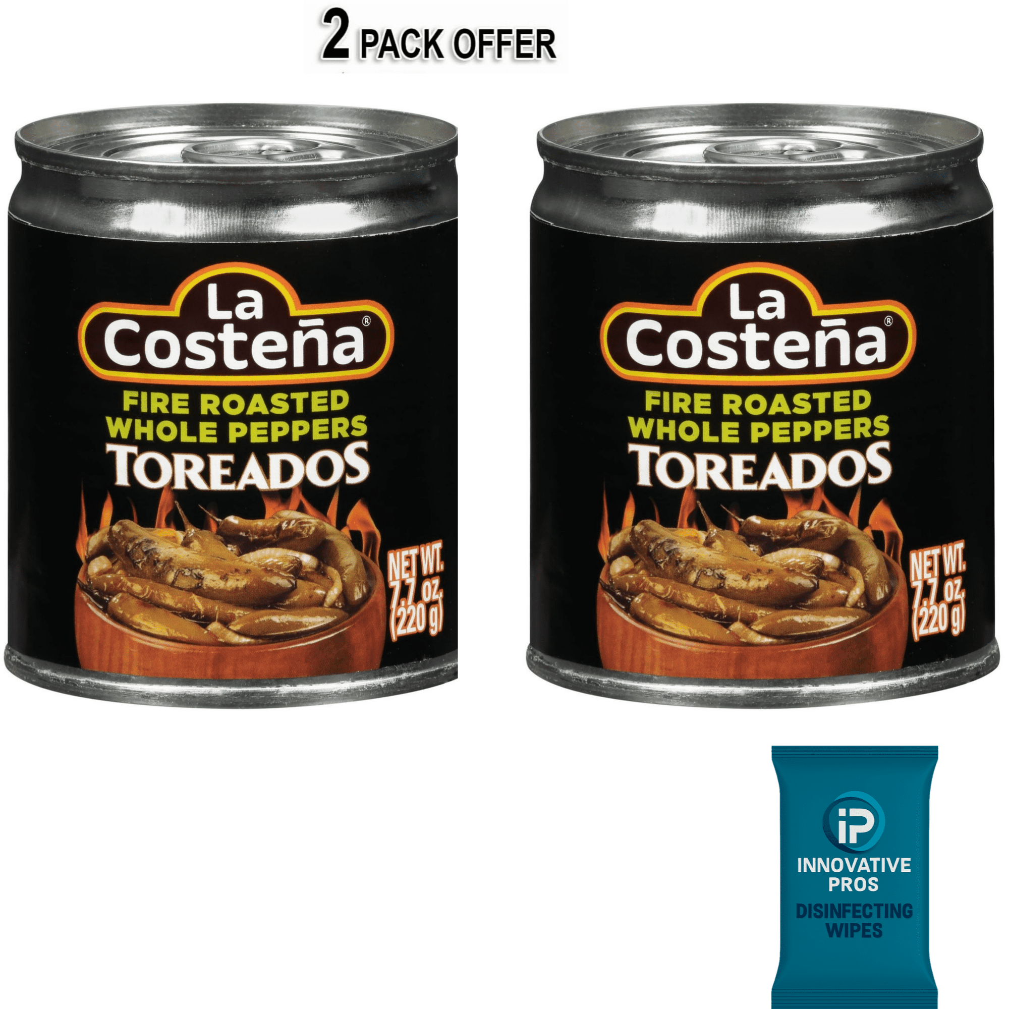 La Costeña Fire Roasted Green Chile Serrano Peppers, 12 oz - Walmart.com
