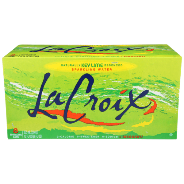 La Croix Key Lime Sparkling Water 8 Pack 12 fl oz Packaging May Vary - Walmart.com