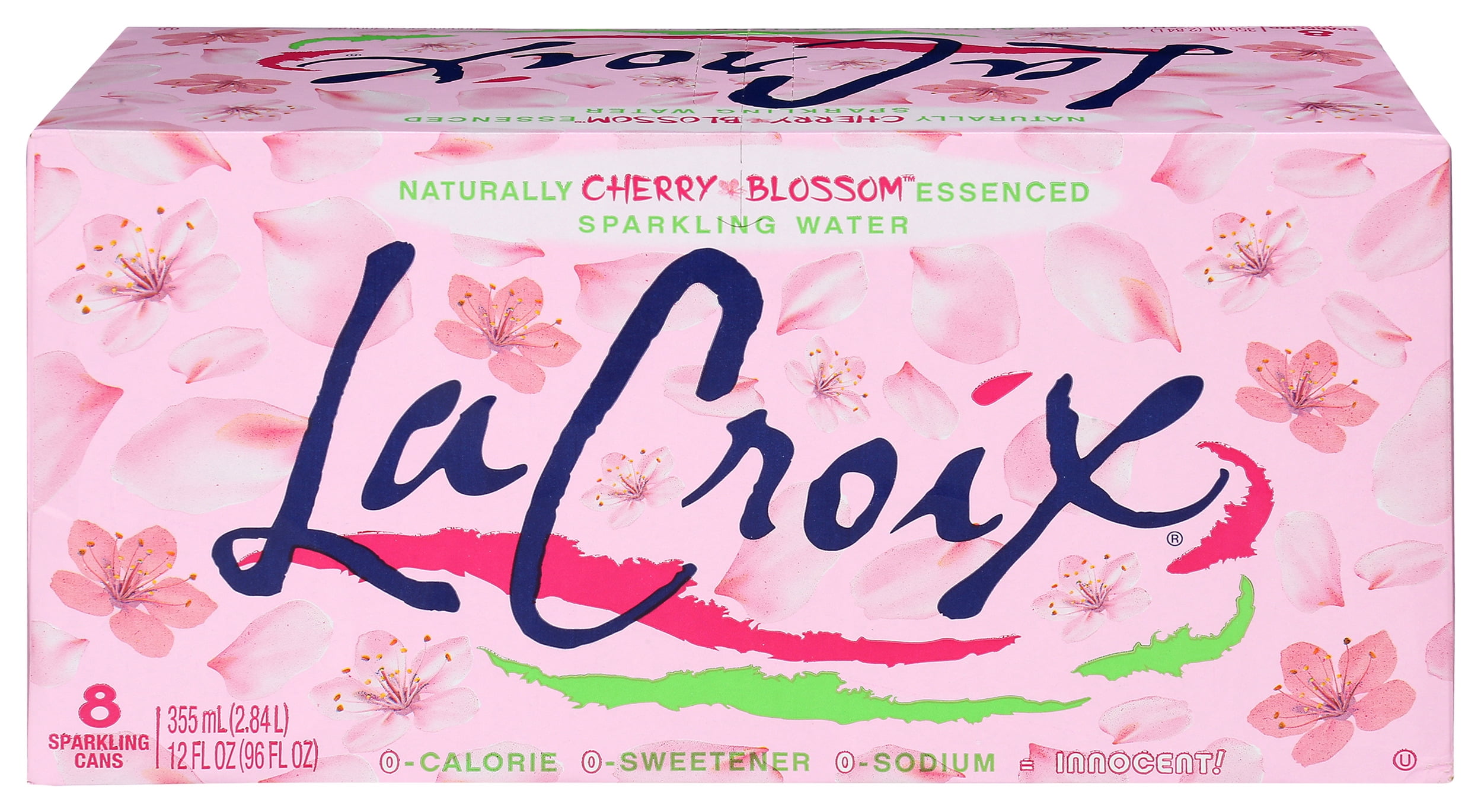 La Croix Lacroix Cherry Blossom Sparkling Water 8Pk12 Fl Oz Can 2.84 Liter (Pack Of 3) - Walmart.com