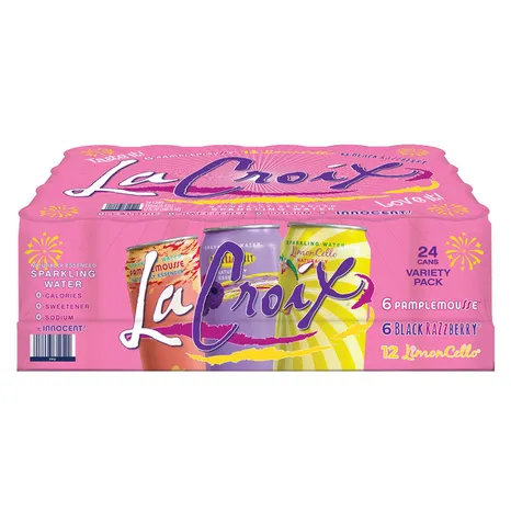 LaCroix Sparkling Water Variety Pack, 12 fl oz Cans (24 Pack) - Walmart.com