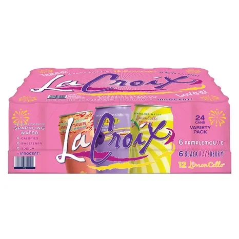 LaCroix Sparkling Water Variety Pack, 12 fl oz Cans (24 Pack) - Walmart.com
