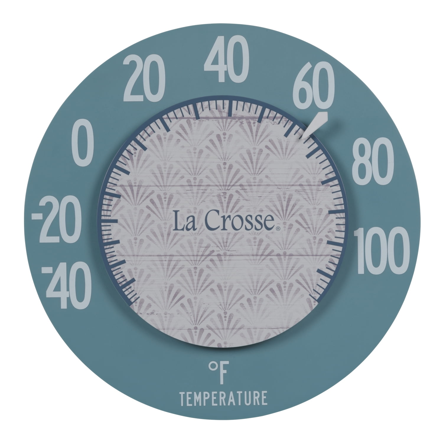 La Crosse 104-120B 8-Inch Geometric Floating Dial Thermometer - Walmart.com