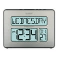 La Crosse Technology 513-1419BLv4-INT Backlight Atomic Full Calendar ...
