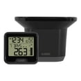 La Crosse Technology 724-1409 Black Wireless Rain Gauge Digital Rain ...