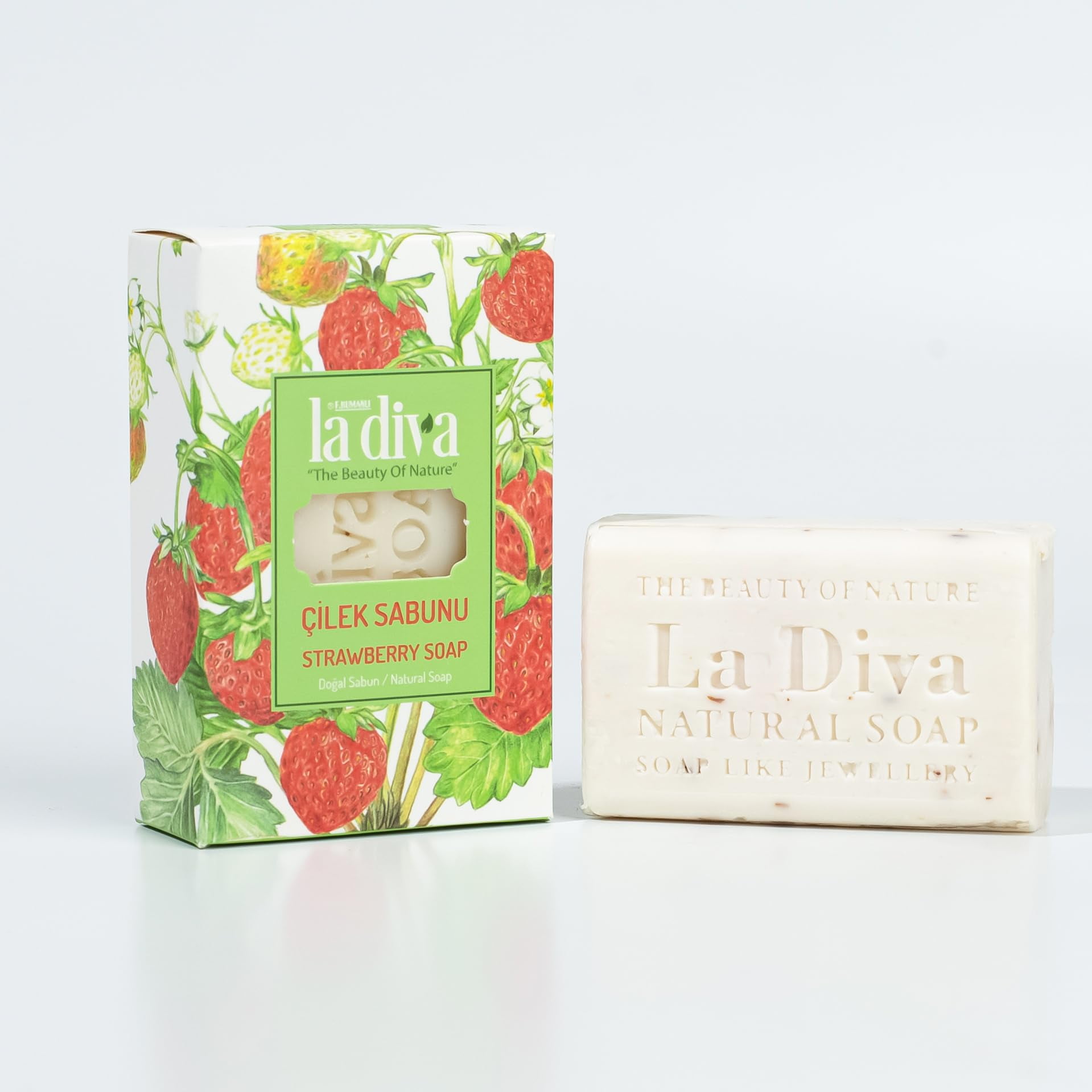 La Diva Organic Soap SAF21 Collection - Hand Soap - Argan, Coconut Oil ...