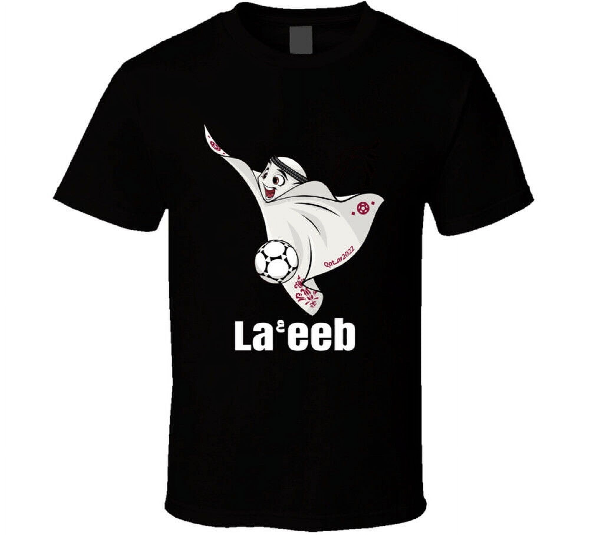 La Eeb World Cup 2022 Qatar Mascot Soccer T Shirt - Walmart.com