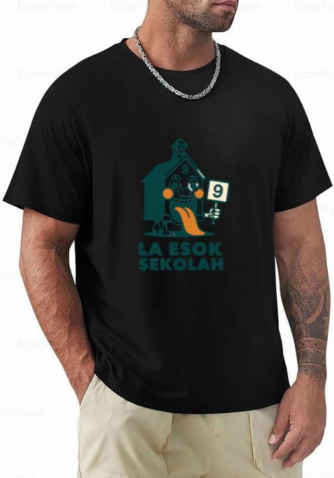 La Esok Sekolah Unskippable Institution Italian Brainrot Meme Unisex T-Shirt - Walmart.com