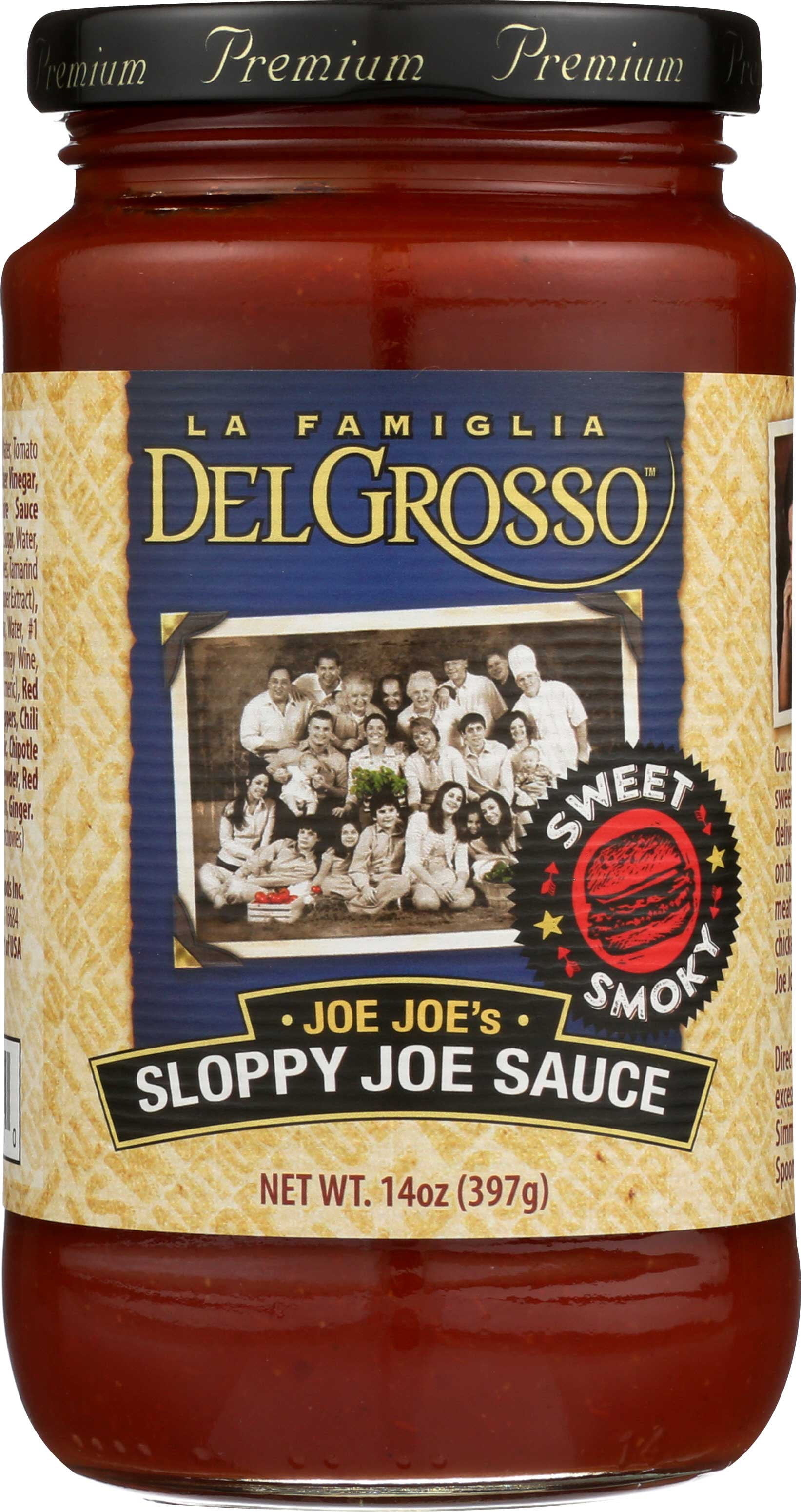 La Famiglia Del Grosso Sloppy Joe Sauce, 14 Ounce -- 12 per case ...