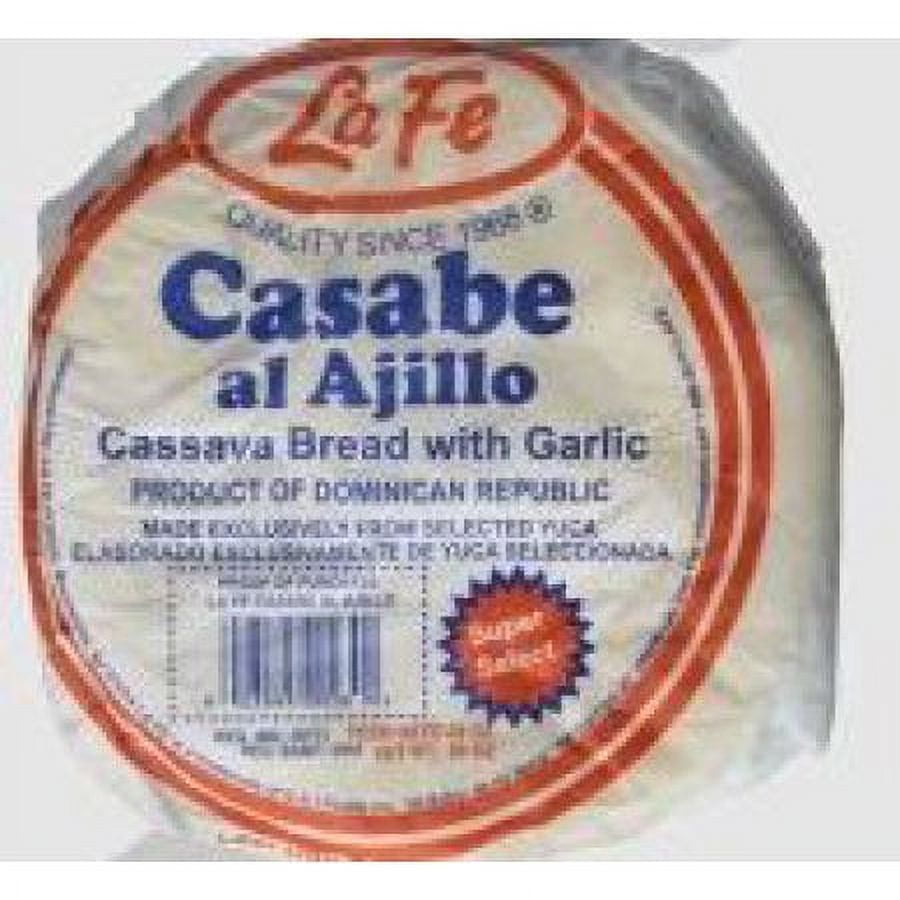 La Fe Cassava Bread with Garlic, 8 oz - Walmart.com