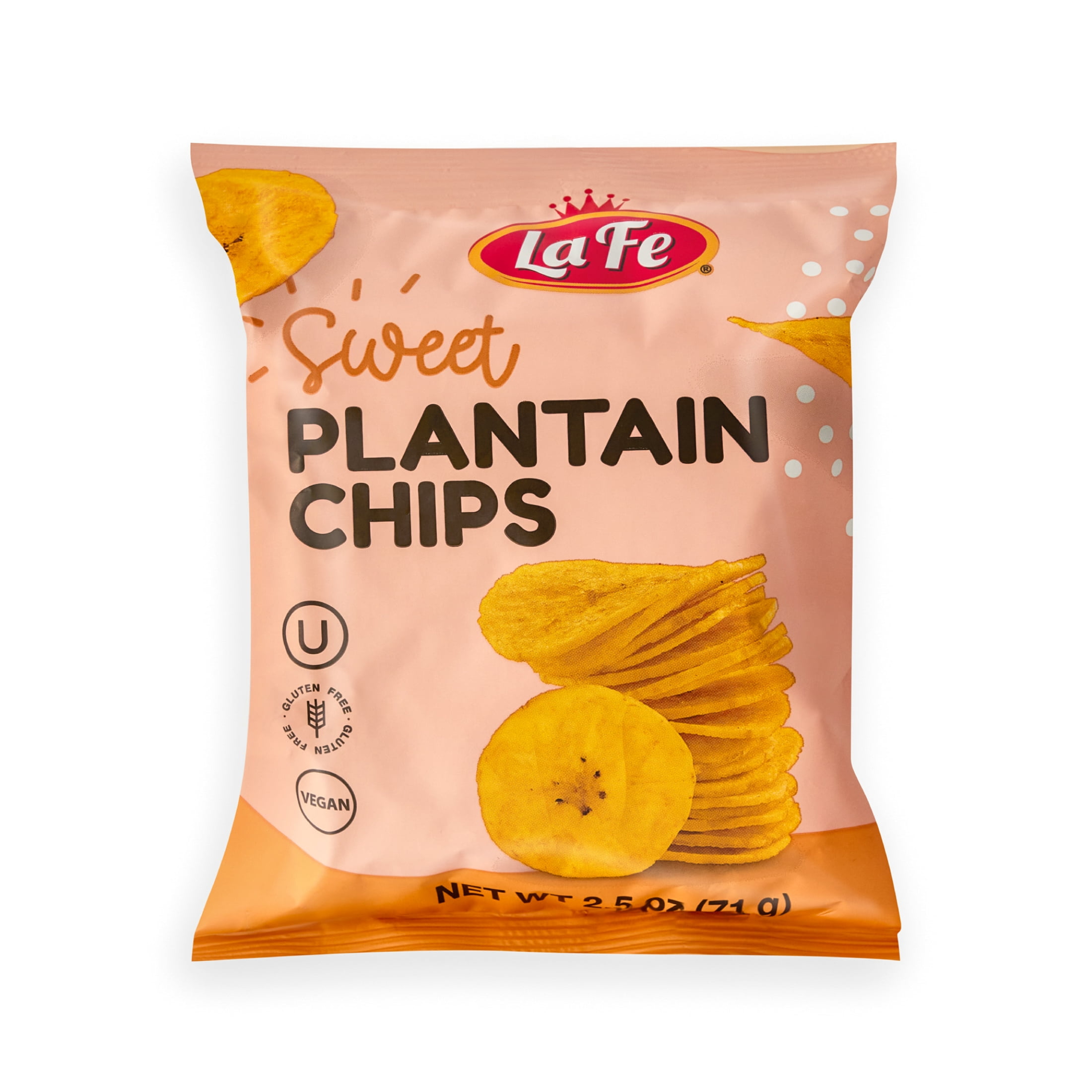 La Fe Chips Plantain Chips, 24 pack, 3 oz Bag - Walmart.com