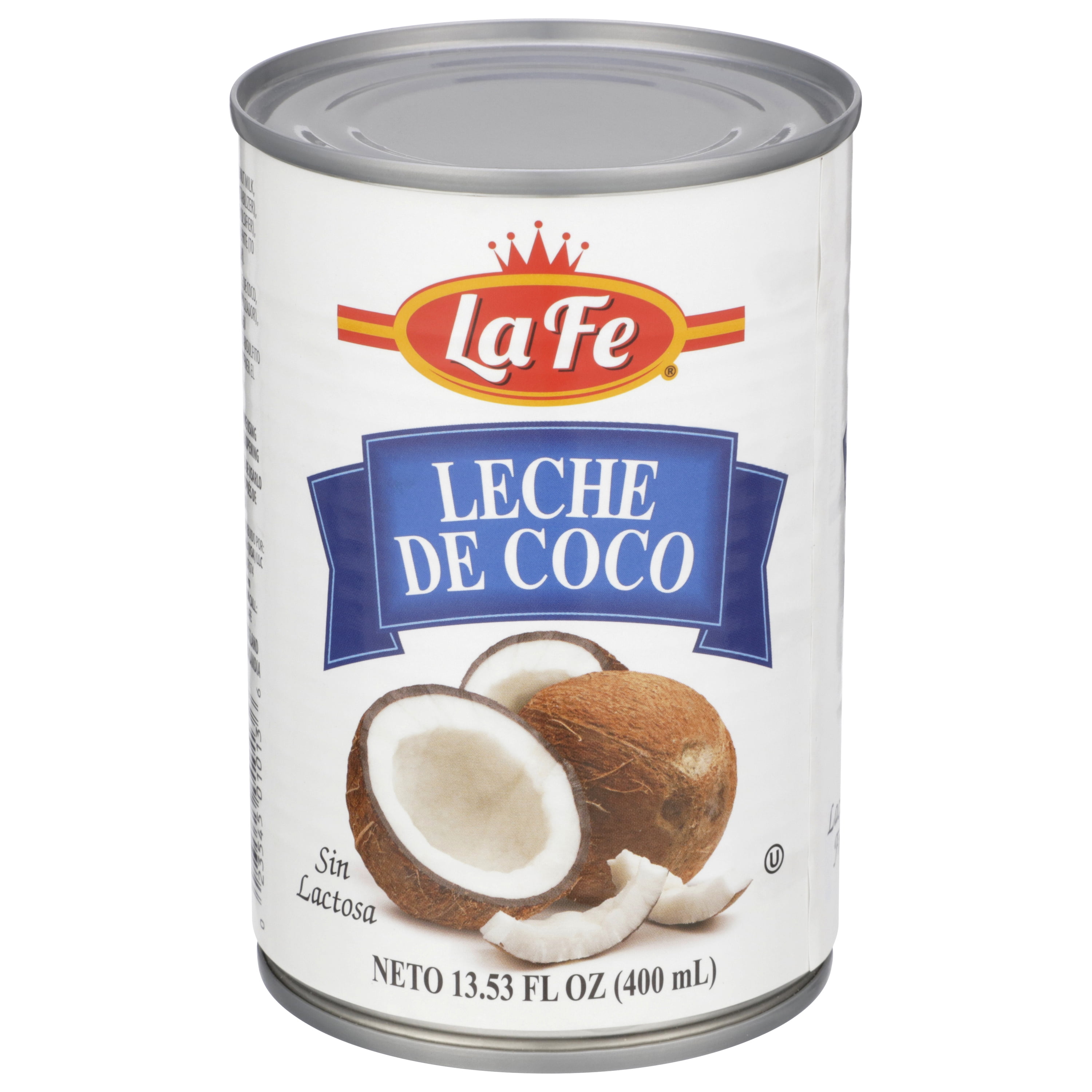La Fe Coconut Milk, 14 oz Can - Walmart.com
