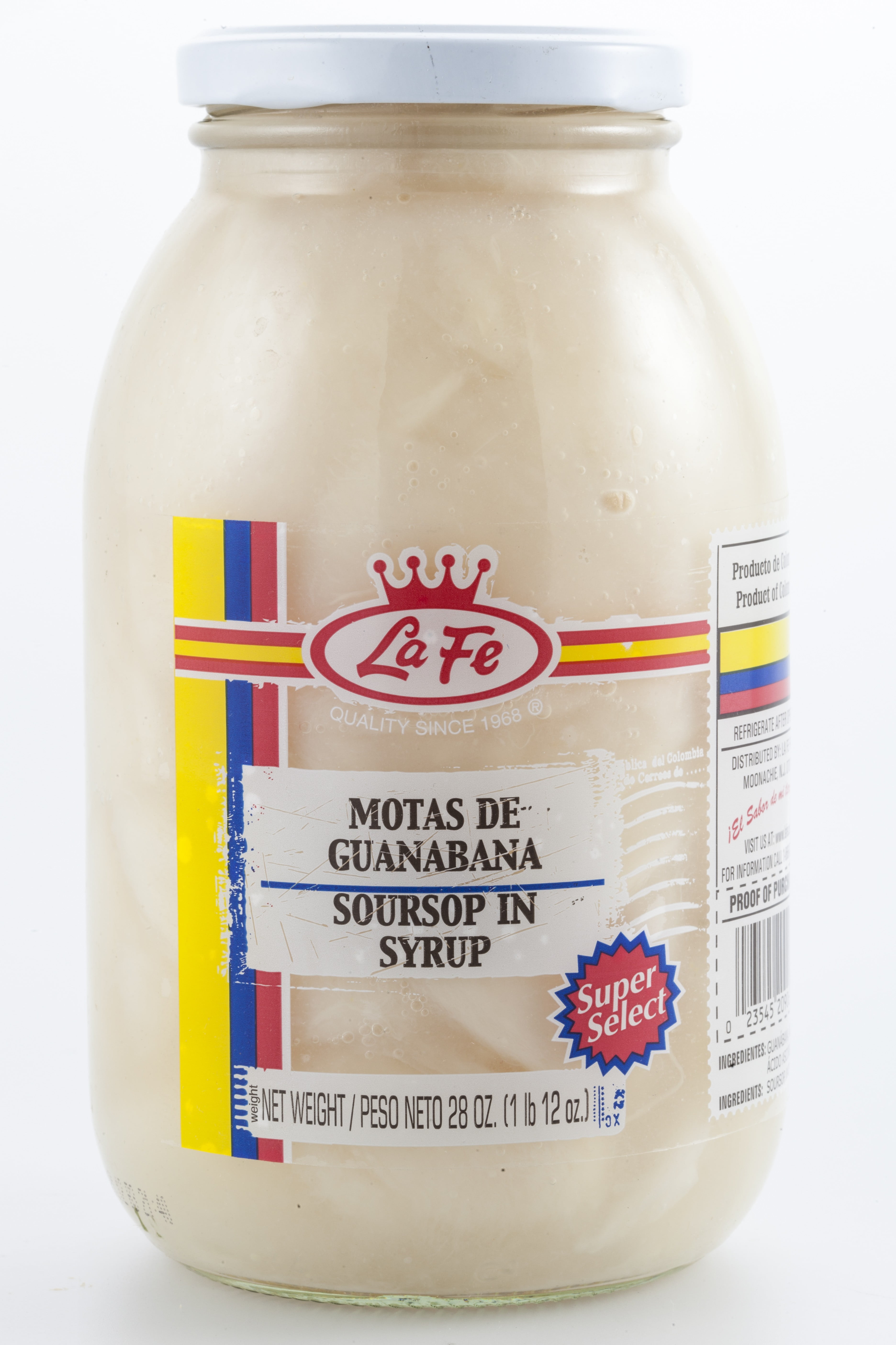 La Fe Sweet Soursop Fruit Preserved in Syrup, 28 oz - Walmart.com