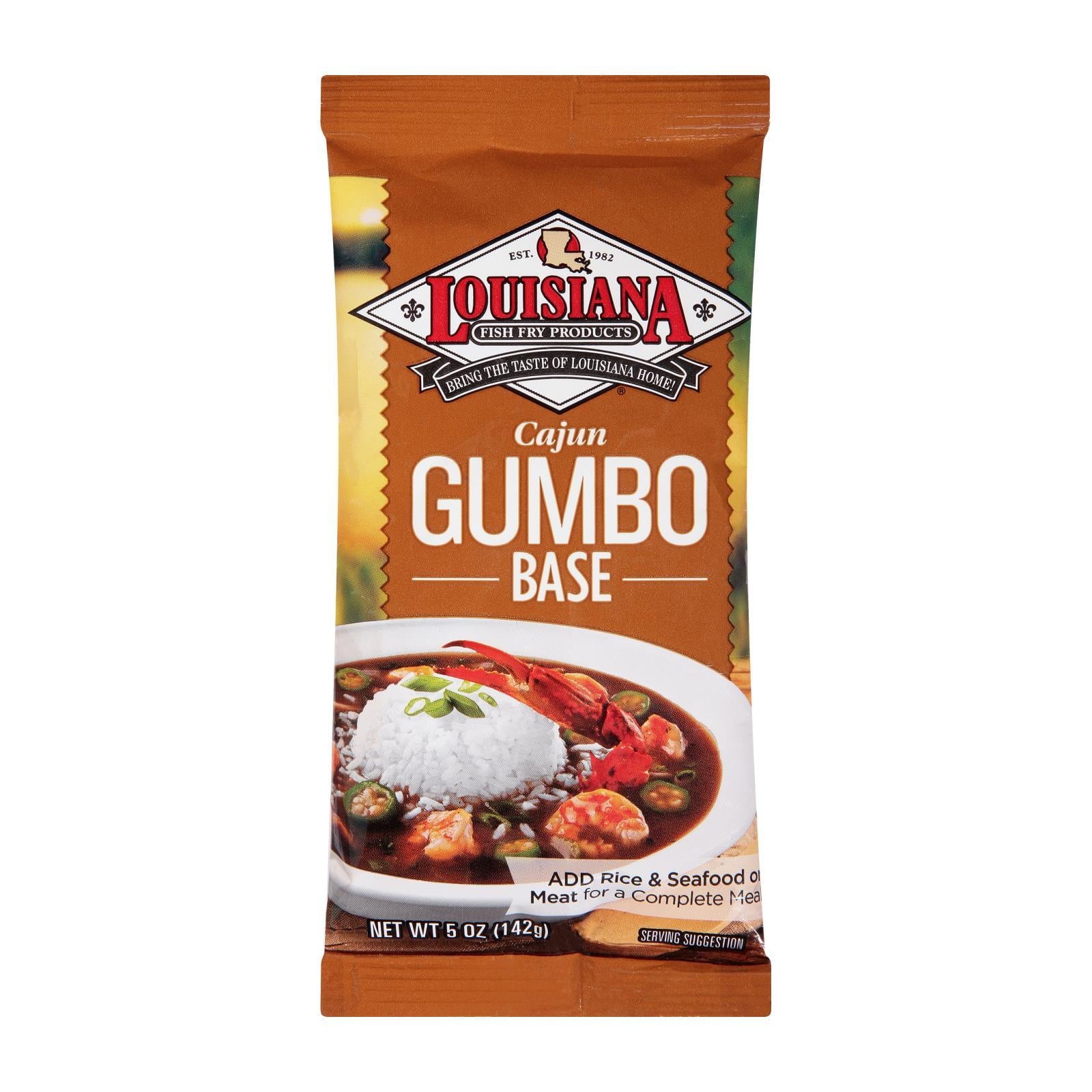 La Fish Fry Cajun Gumbo - Mix - Case of 24 - 5 oz. - Walmart.com