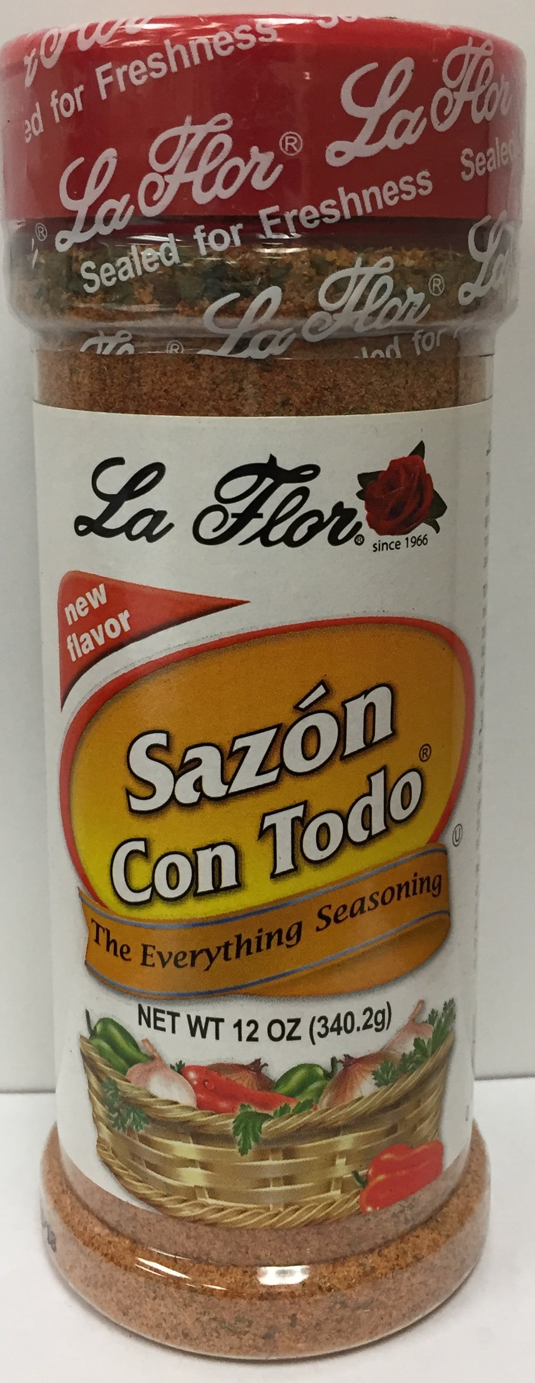 La Flor Sazon Con Todo Seasoning, 14 oz - Walmart.com