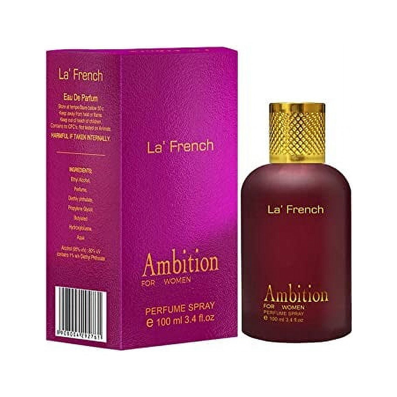 La French Ambition Perfume for Women - 100ml | Eau De Parfum | Long ...