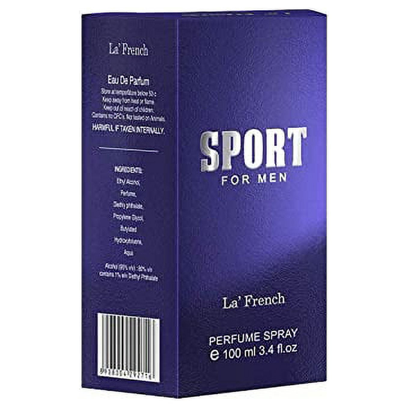La French Sport Perfume for Men - 100ml | Eau De Parfum | Long Lasting ...