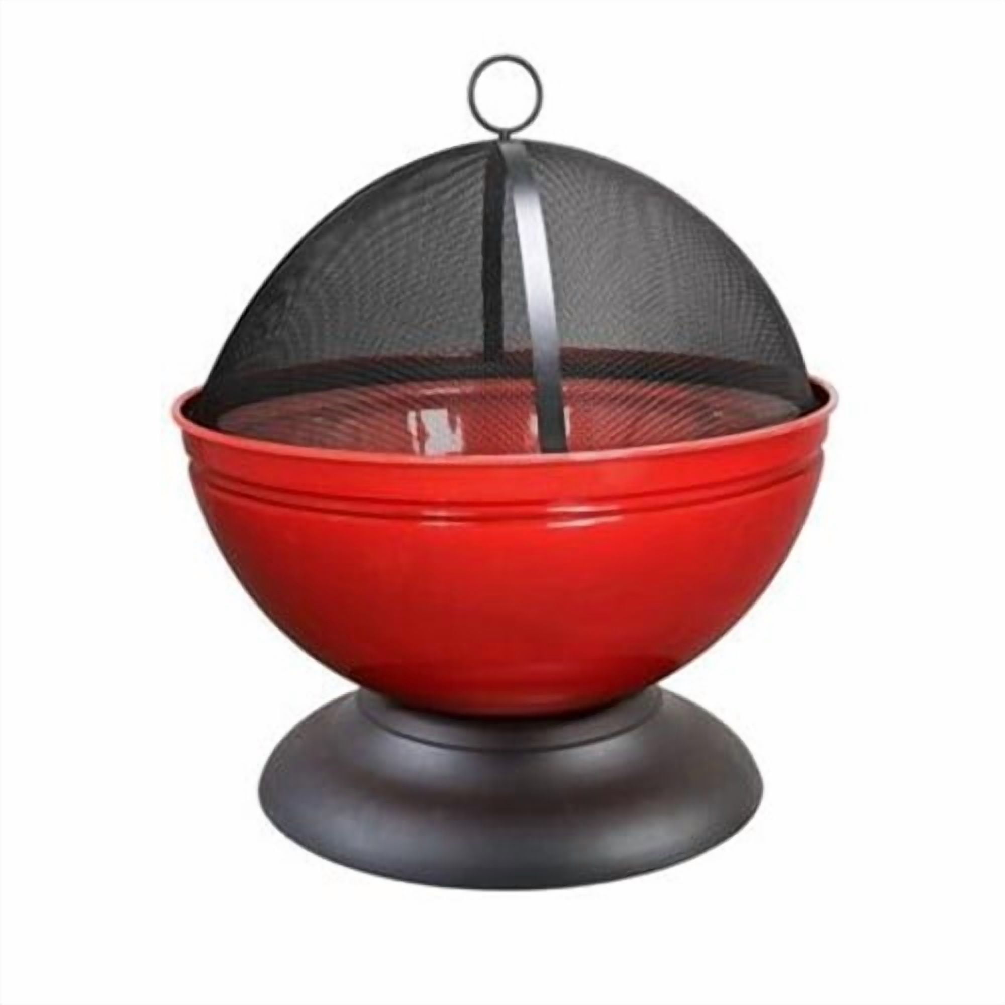 Globe Fire Bowl w Grill Red, by Gardman USA, (LaHacienda Globe Fire ...